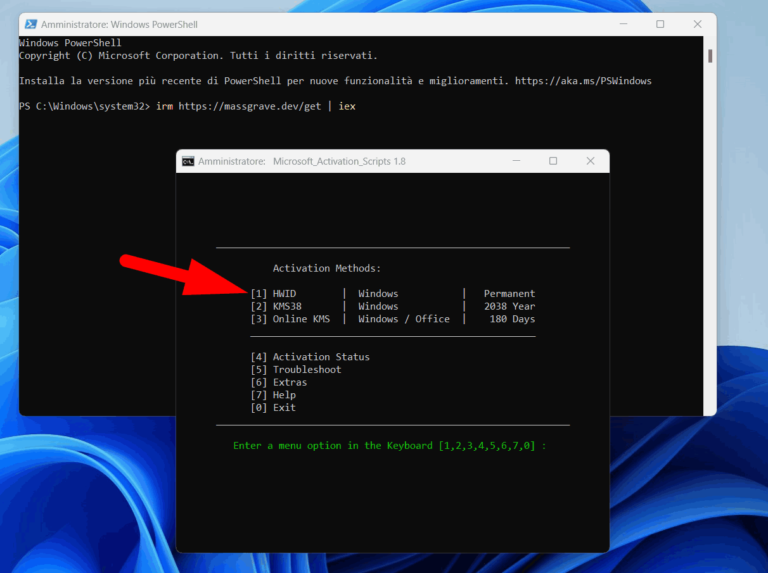 Microsoft Activation Scripts (MAS) - Attivatore Per Windows E Office
